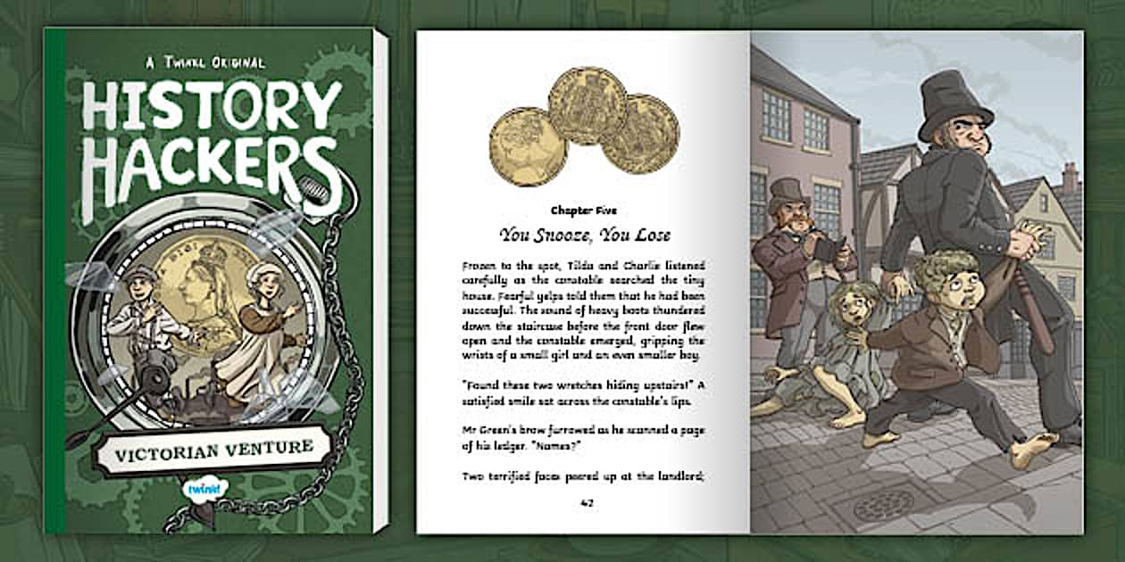 History Hackers: Victorian Venture eBook (teacher made)